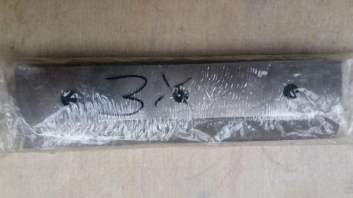 HC15H Chipper counter balance blade - Lumag Distribution