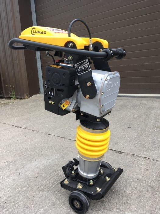 Lumag VS80-S 11″ x 13″ 76.5kg Petrol Upright Rammer « Lumag Distribution