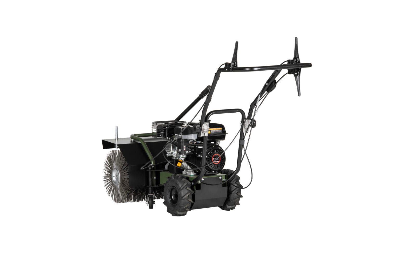 Petrol Sweeper Road Sweeper 600mm Wide 196cc GAMUL K6 • Lumag