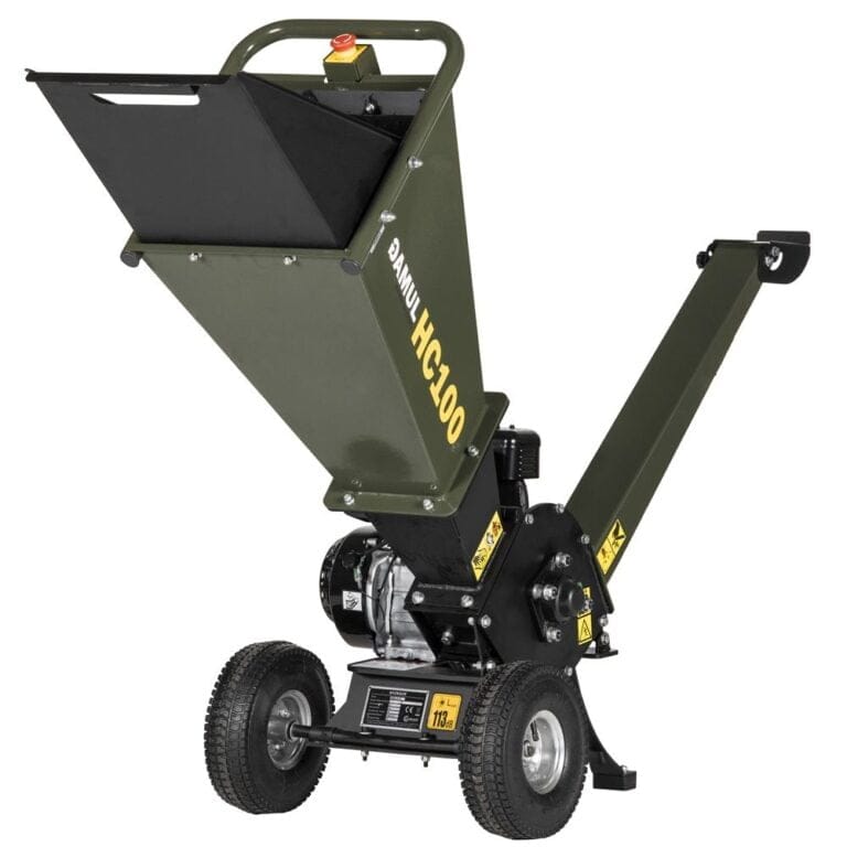 Garden Chipper GAMUL HC100 50mm Capacity 212cc engine • Lumag